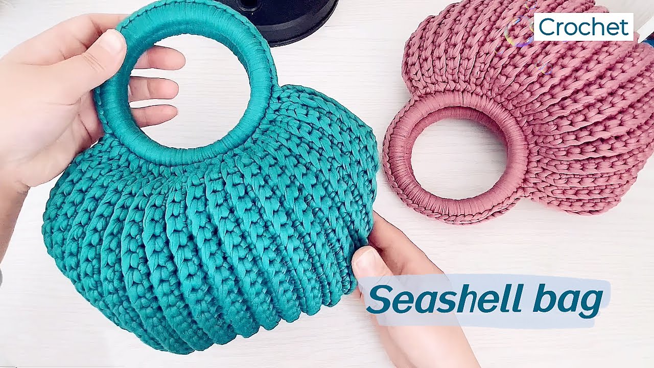 Crochet Seashell Bag Youtube