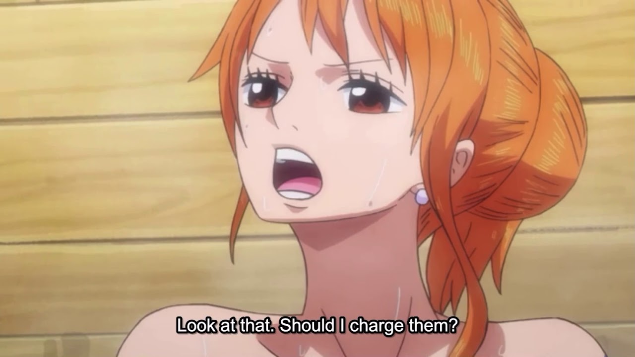 Nami Robin First Experience At A Wano Bathhouse Shinobu Shows Of New