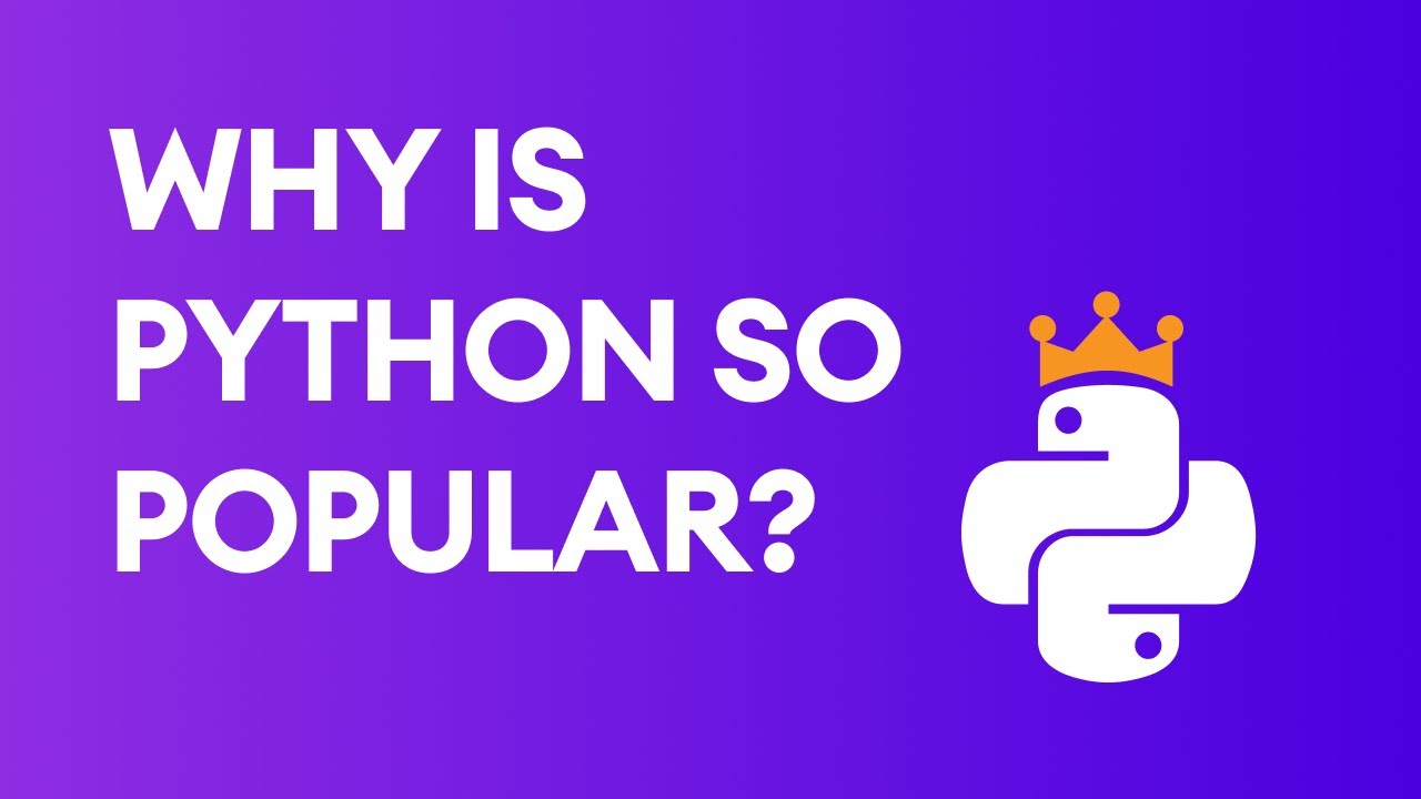 3 Reasons Why Python Is So Popular Programiz Unscripted Youtube