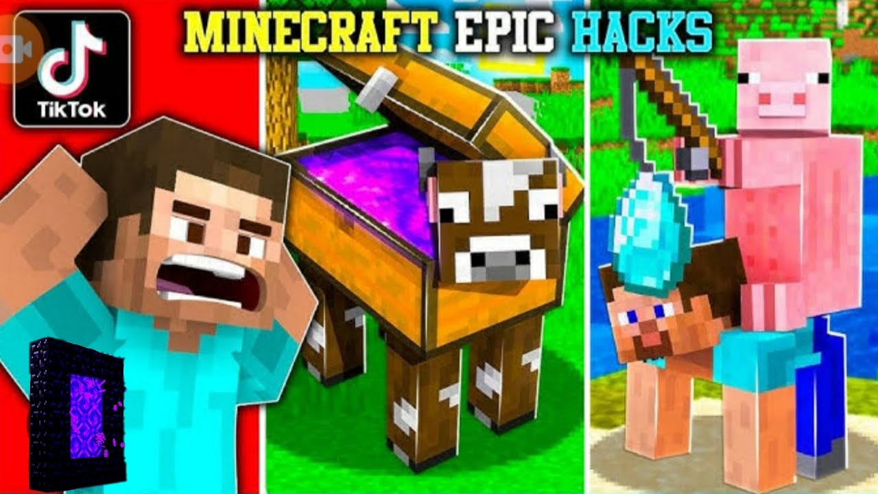 Trying Minecraft Op Hacks Youtube