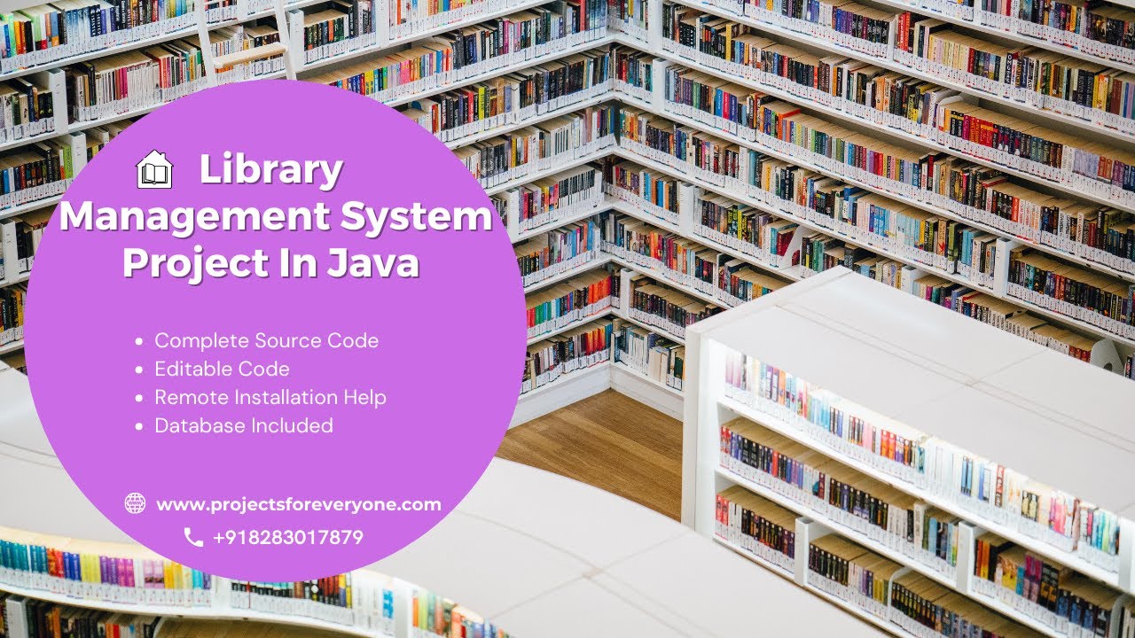 Library Management System Java Project Daststealth