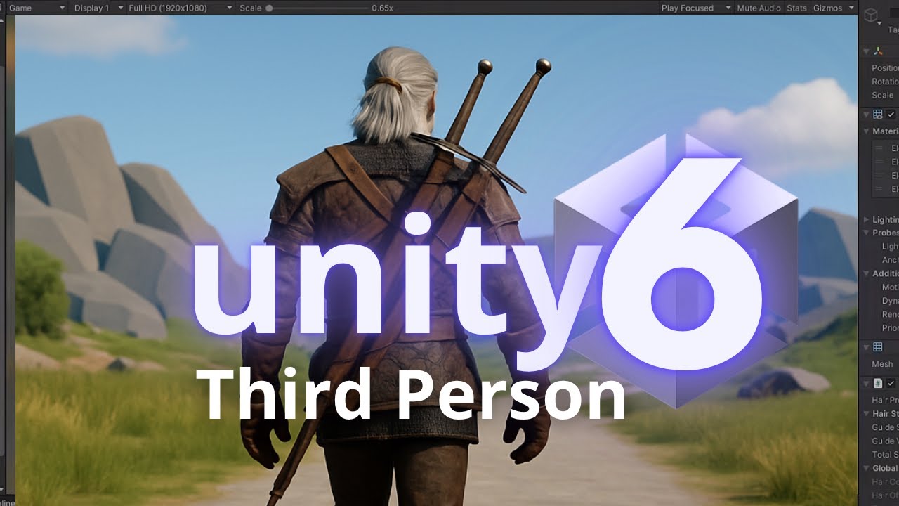 Unity 6 Third Person Tutorial 1 Install Setup Beginner Guide 2025