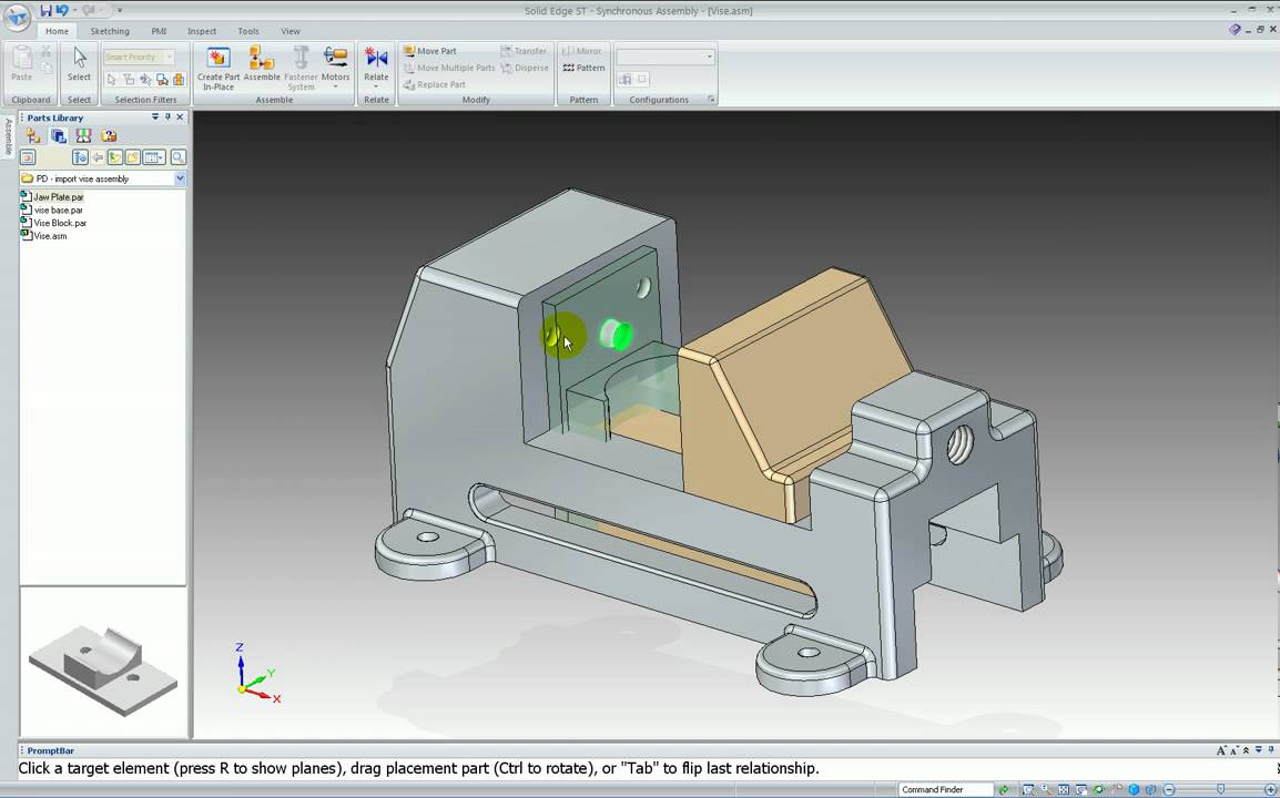 Solid Edge Building Assembly Youtube
