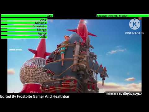 Despicable Me 2 2013 Final Battle With Healthbars Youtube