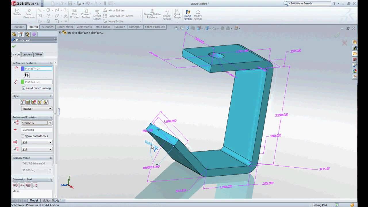 Solidworks Using Tolanalyst Youtube