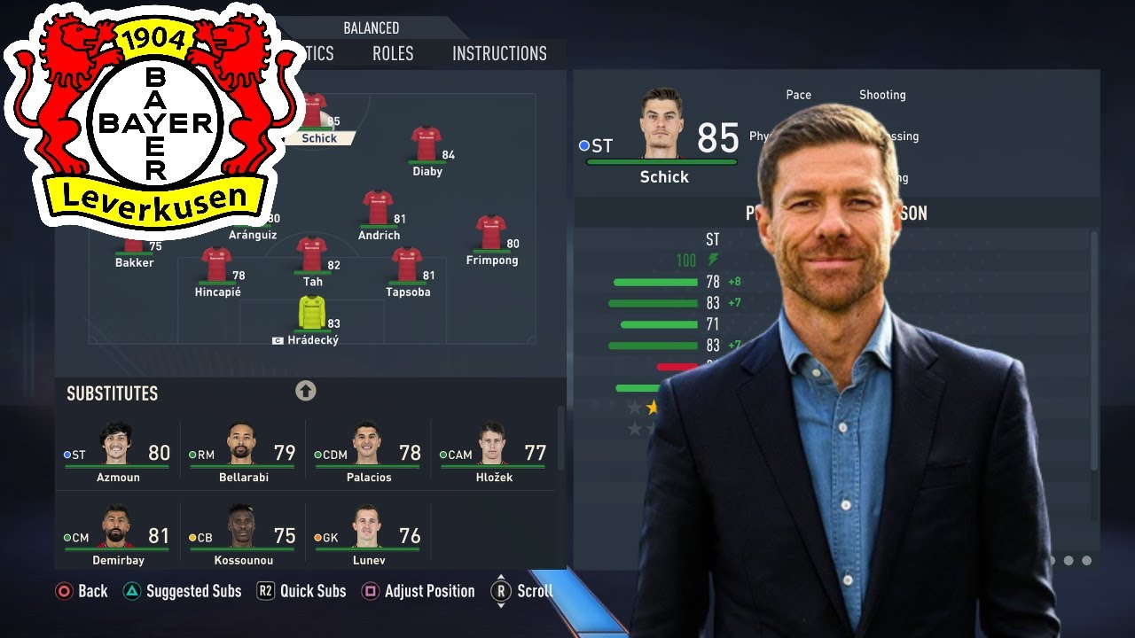 Fifa23 How To Play Like Xabi Alonso Bayern Leverkusen 2022 2023