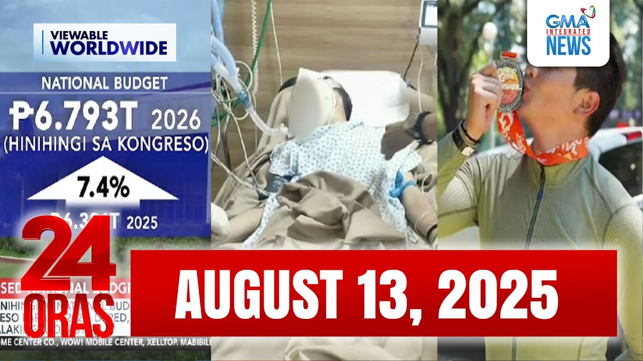 24 Oras Express August 13 2025 Hd Youtube