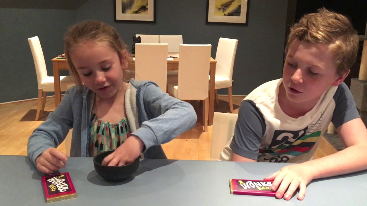 Wonka Bar Challenge Youtube