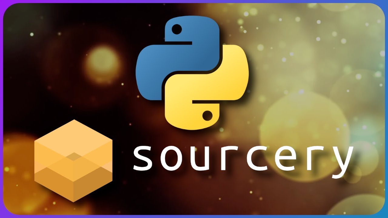 Sourcery Is An Incredible Ai Refactoring Tool For Python Youtube