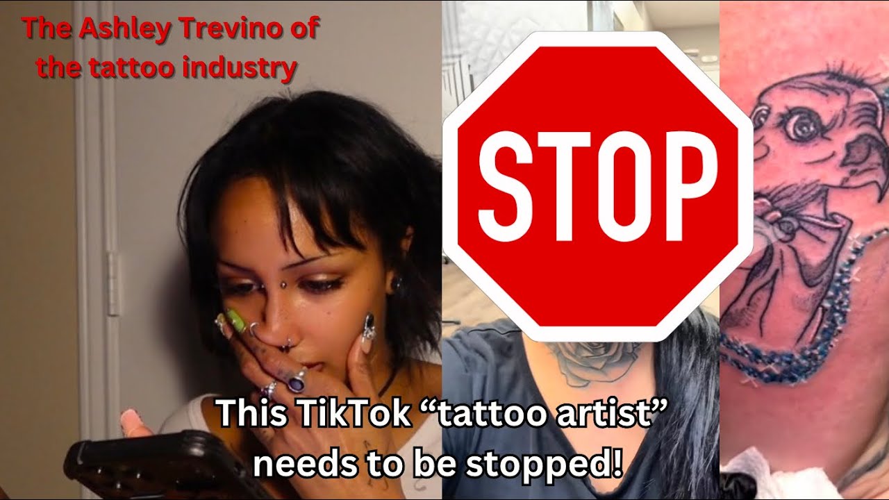 This Tiktok Tattoo Artist Needs To Be Stopped Ariel Dejesus The