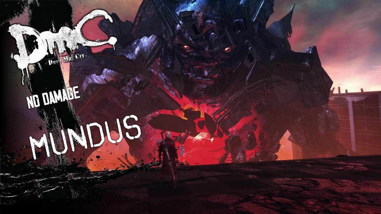 Dmc Devil May Cry邃 Boss Battle Mundus No Damage Youtube