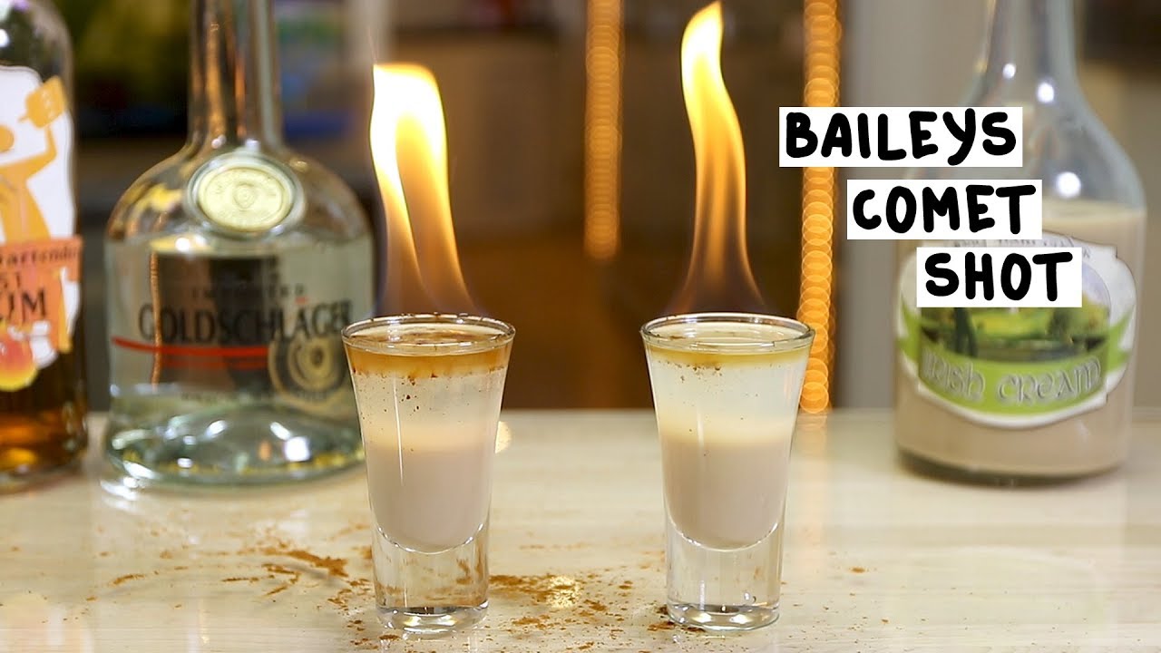 Baileys Comet Shot Tipsy Bartender