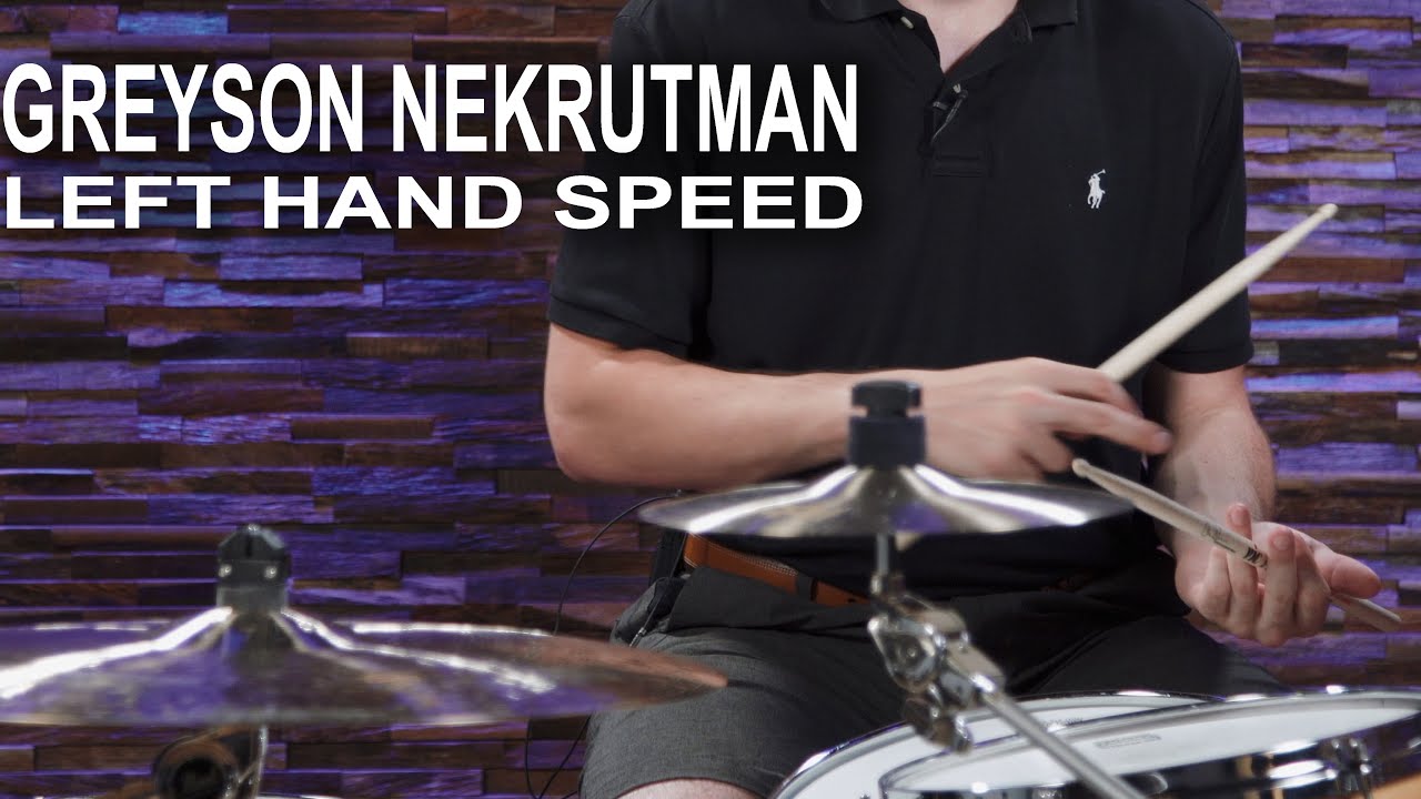 Greyson Nekrutman S Left Hand Speed Youtube