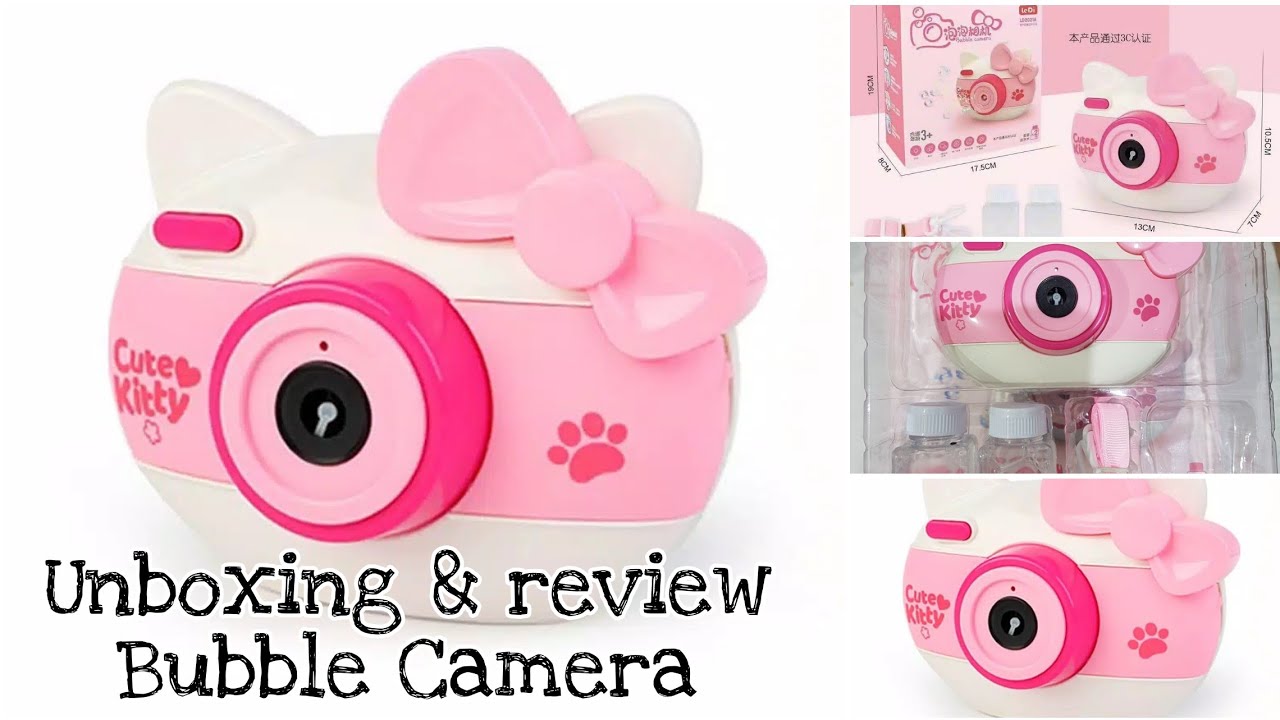 Unboxing Dan Review Bubble Camera Bubblecamera Mainanviraltiktok