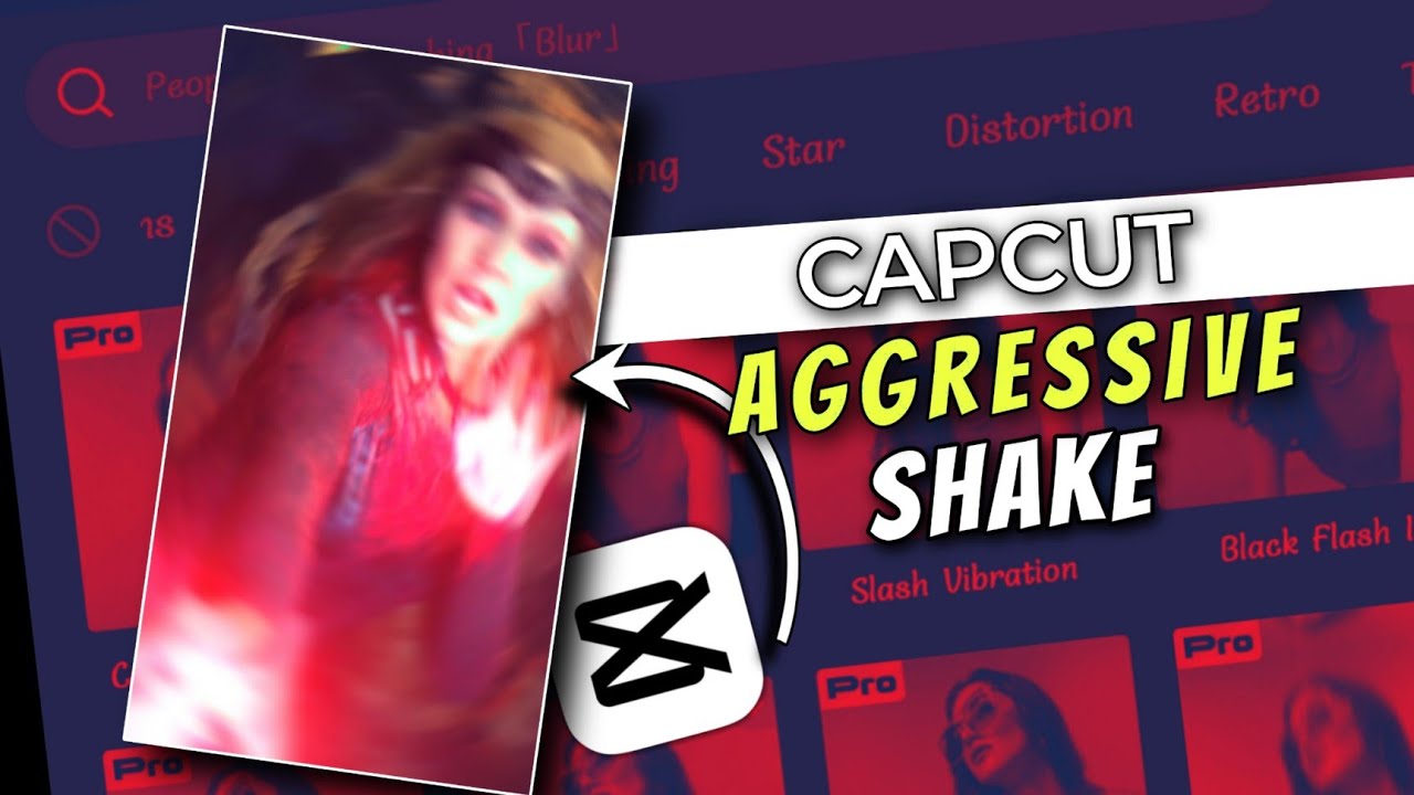 Capcut Aggressive Shake Tutorial Tiktok Editing Youtube