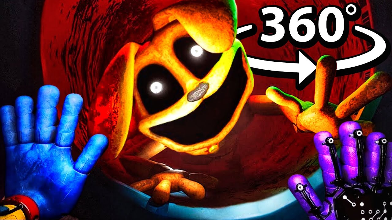 360ﾂｰ Dog Day Jumpscare 亞 Poppy Playtime Chapter 3 Vr Youtube