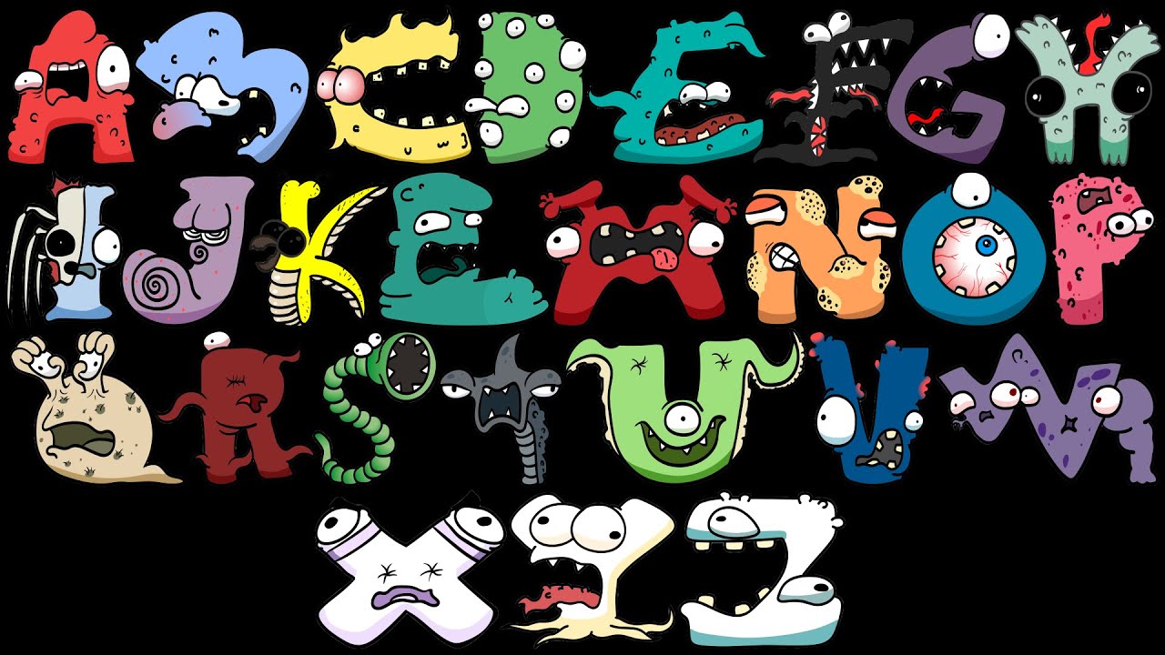 Alphabet Reverse Toy All Letter From O But They All Freaks Youtube