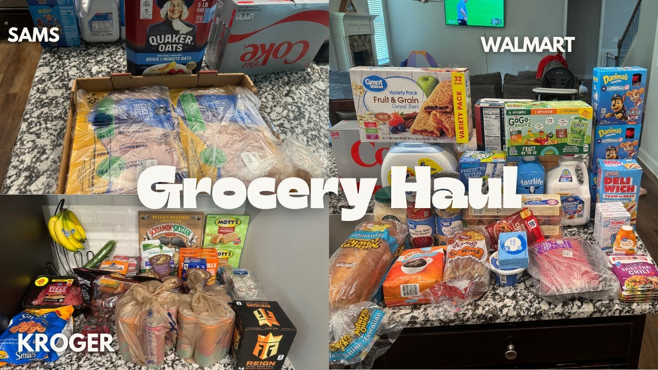Massive Grocery Haul Youtube