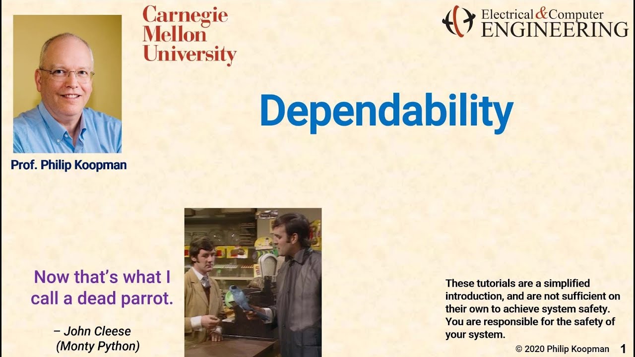 L27 Dependability Youtube