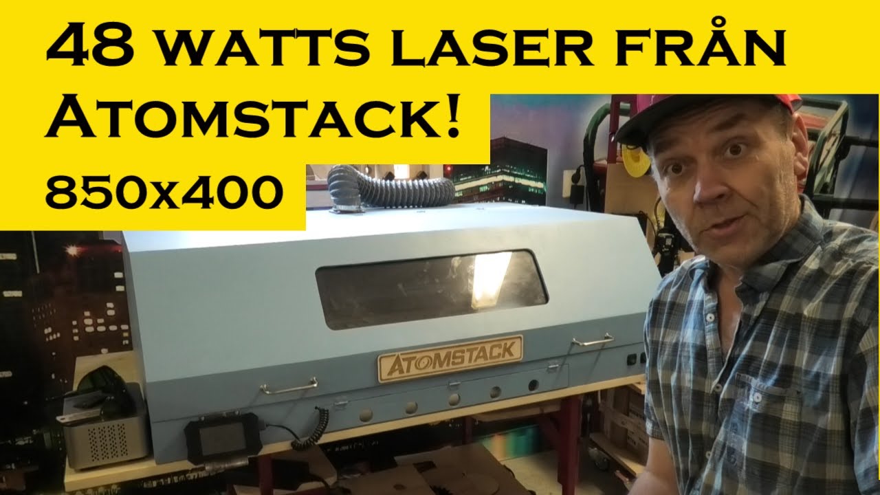 Atomstack A40 Max Lasercutting Youtube