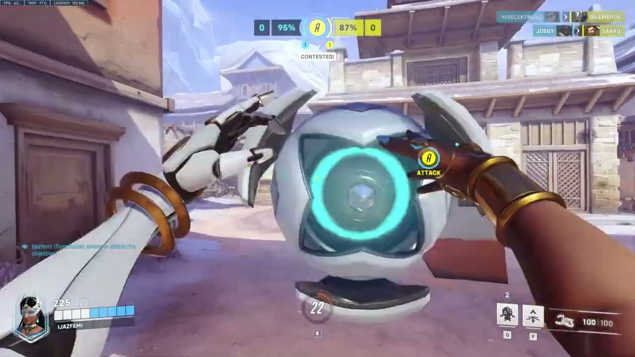 Symmetra Rework Overwatch 2 Beta Gameplay Youtube