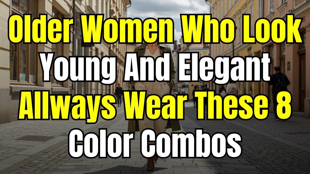 8 Color Combinations That Make Older Women Look Expensive Younger And