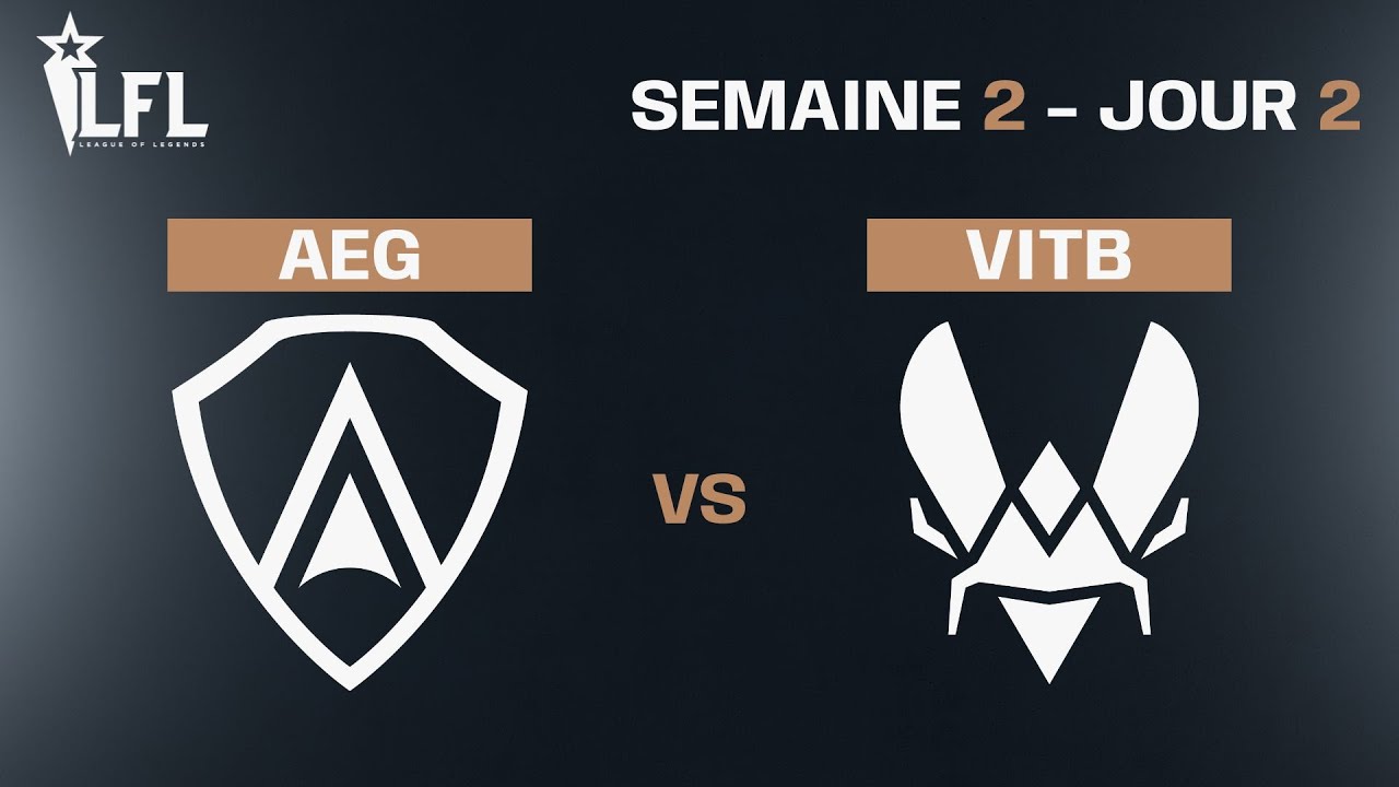 Lfl Summer Split 2023 W2d2 Aeg Vs Vitb Youtube