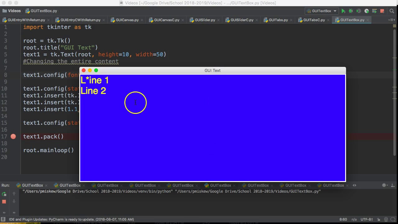Python Tkinter Editing A Text Box Using A Button