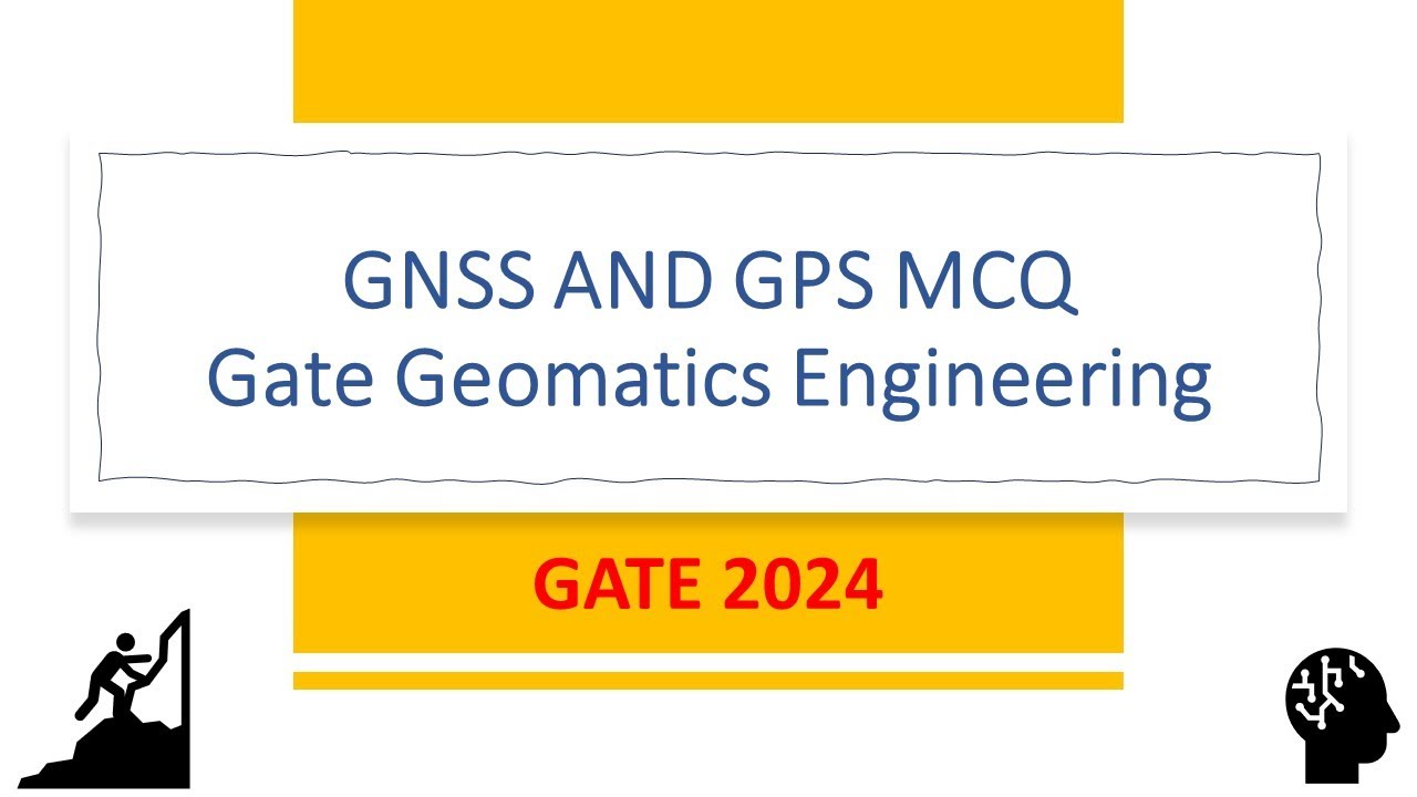 Gnss And Gps Mcq Series Part 2 Gate Geomatics Engineering