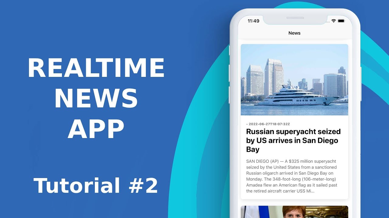 Ionic Angular News App Youtube