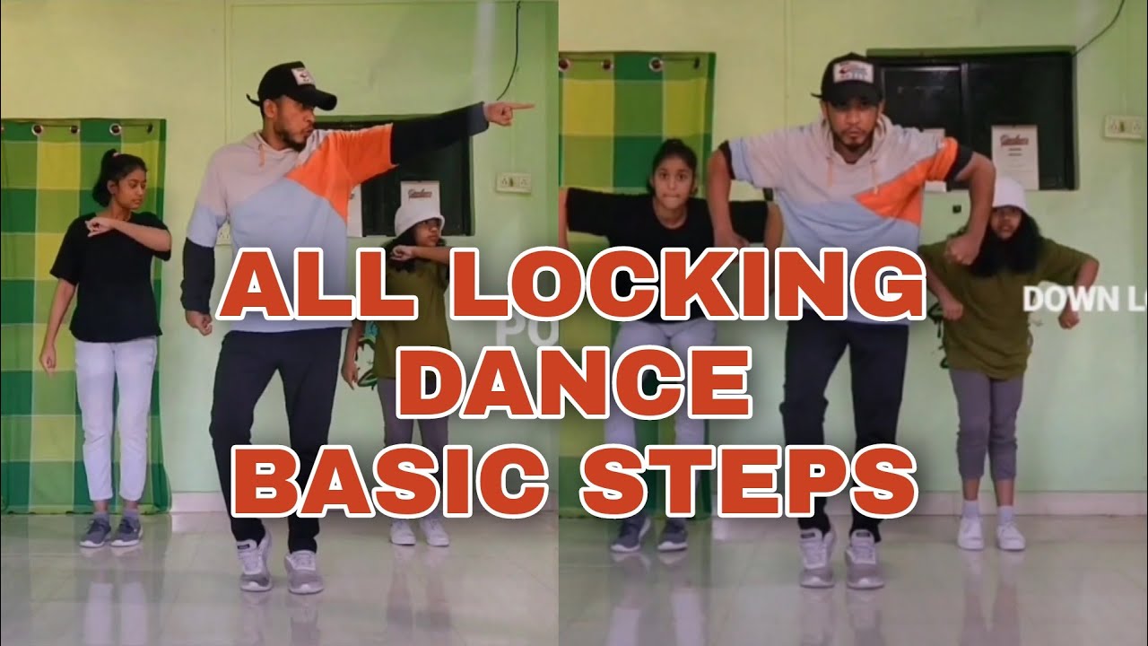 Locking Dance All Basic Steps Youtube