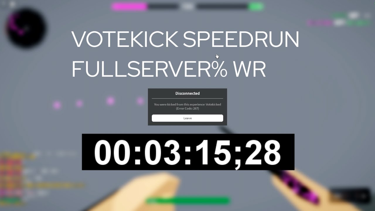 Bad Business Votekick Speedrun Fullserver Youtube