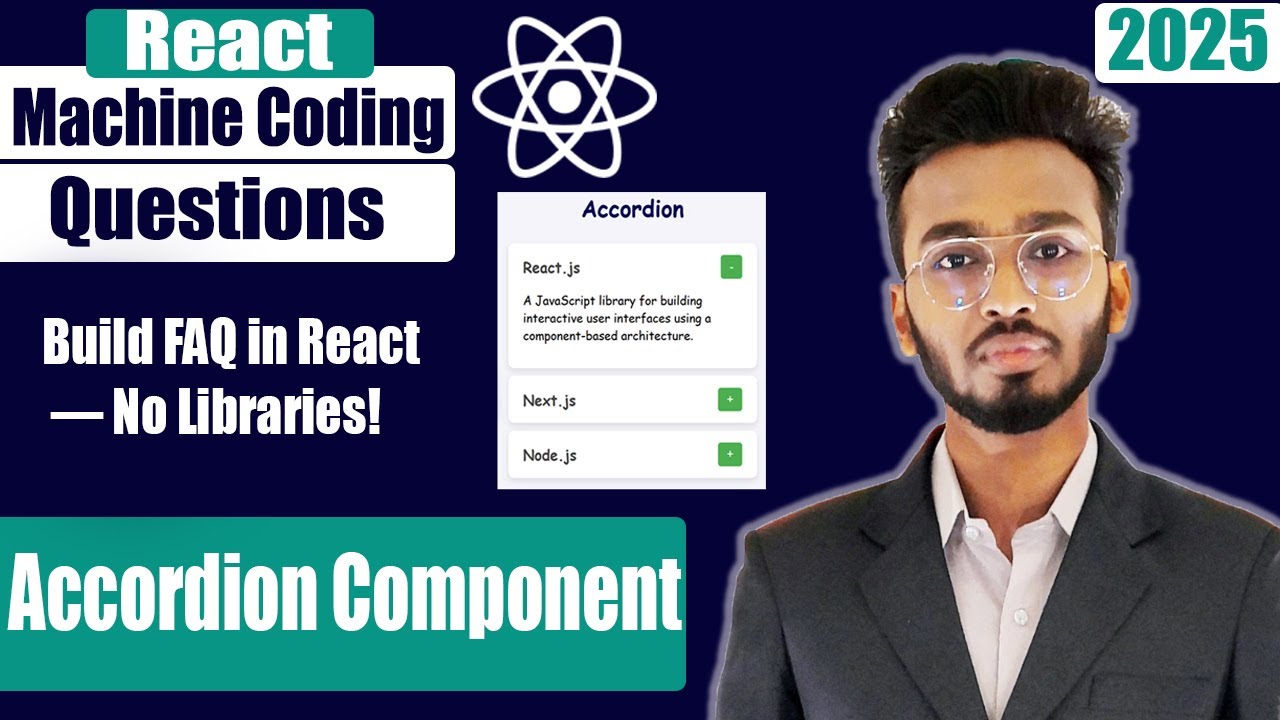 Accordion Component In React Js React Machine Coding Interview