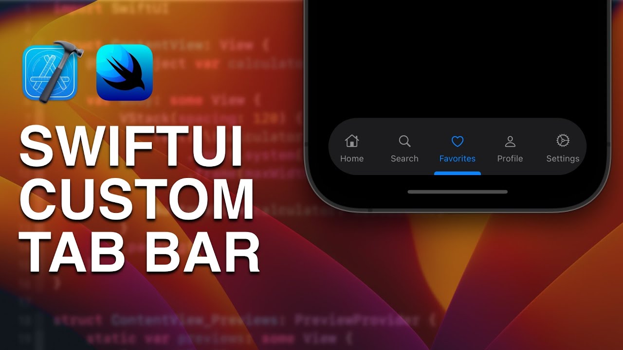 How To Create A Custom Tab Bar In Swiftui Step By Step For Beginners