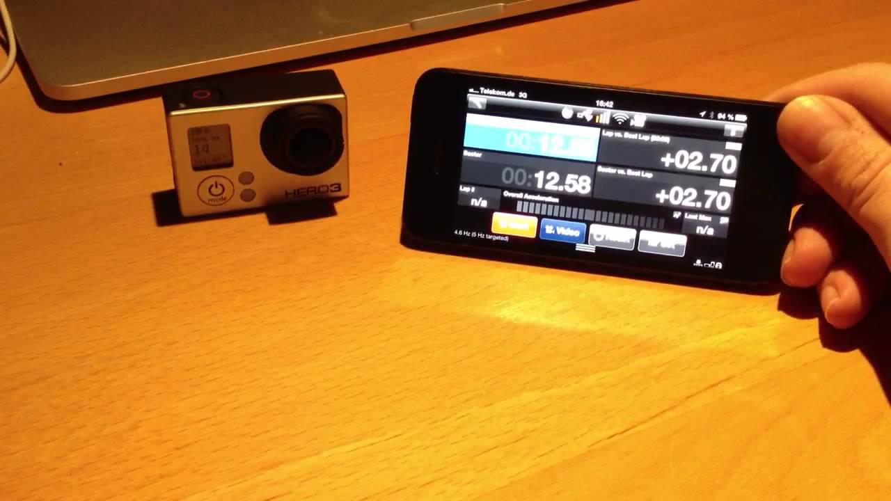 Gopro And Harry S Laptimer Demo Youtube