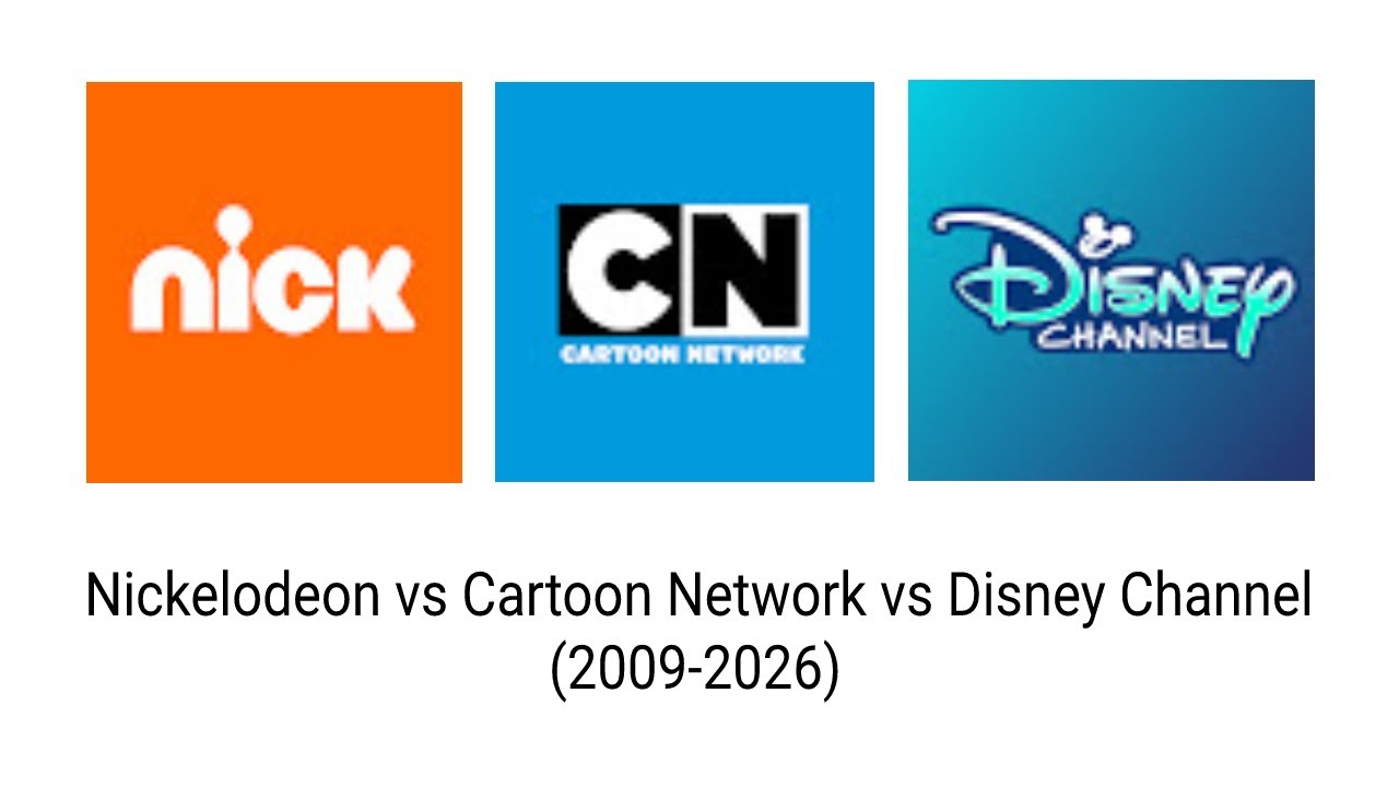 Cartoon Network Contre Nickelodeon Contre Disney Channel