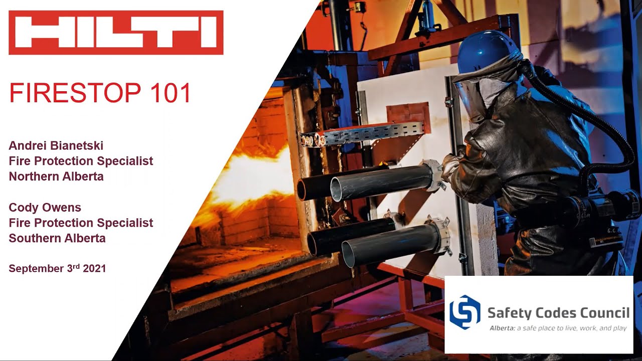 Firestop Webinar Youtube