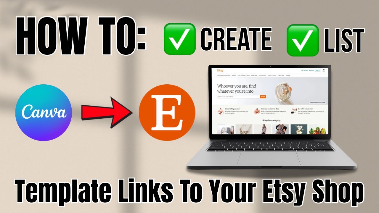 How To Create List Editable Canva Templates On Etsy Youtube