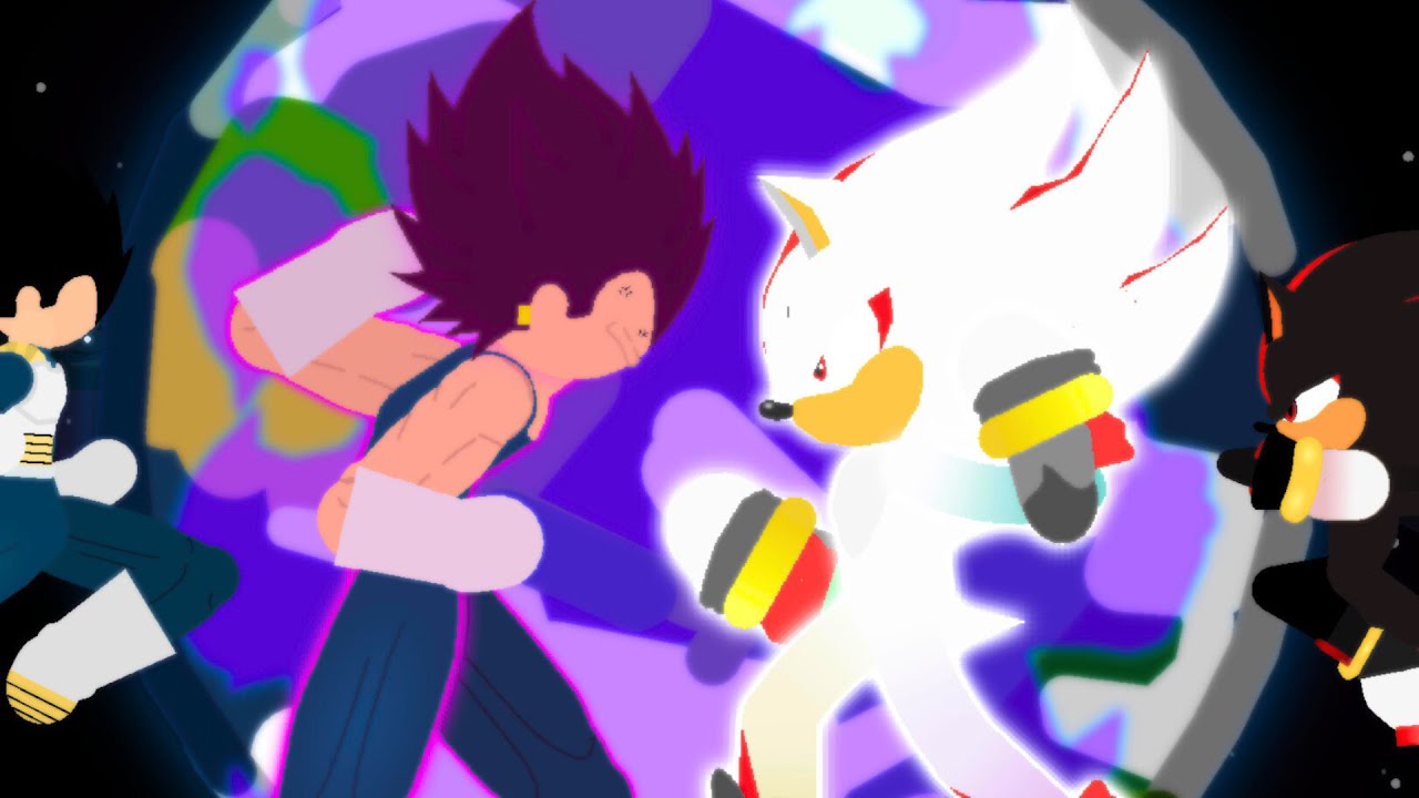 Shadow Vs Vegeta Animation By Squorzel Random Anims Youtube