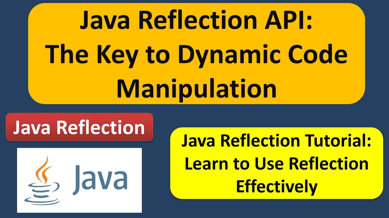Java Reflection Api The Key To Dynamic Code Manipulation Java