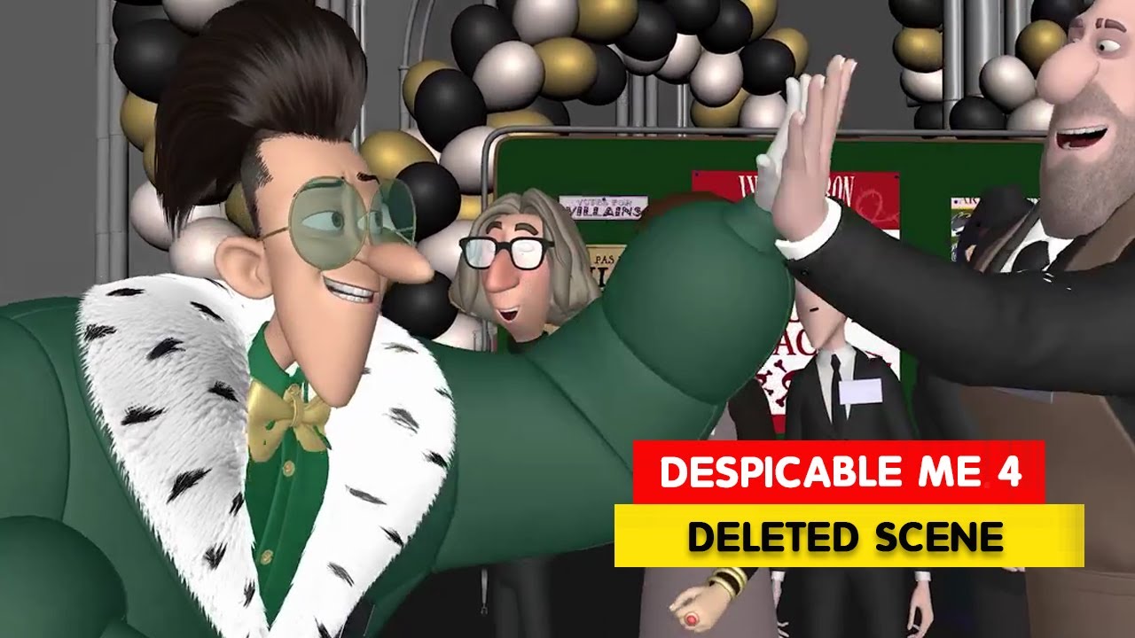 Despicable Me 4 Maxime Deleted Scene Animation Breakdowns 3d