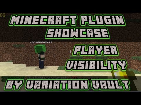 Minecraft Bukkit Plugin Player Visibility Best Hub Vanish Youtube