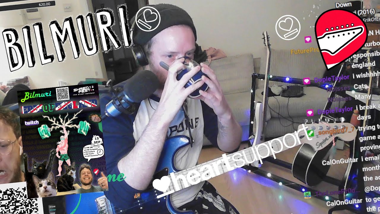 Bilmuri Covers For Shredfest 12 With Heartsupport And Unity Youtube