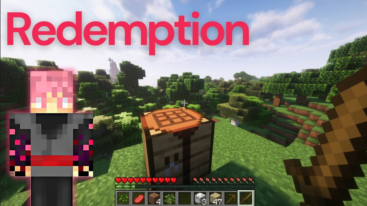 Redemption Minecraft Adventures Ep 2 Crafting Surviving вљ пёџ Youtube