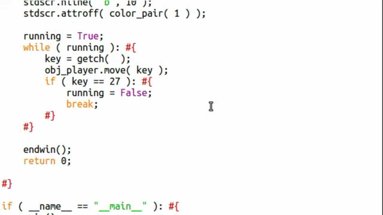 Python Curses 16 Unicurses Vs Curses Youtube