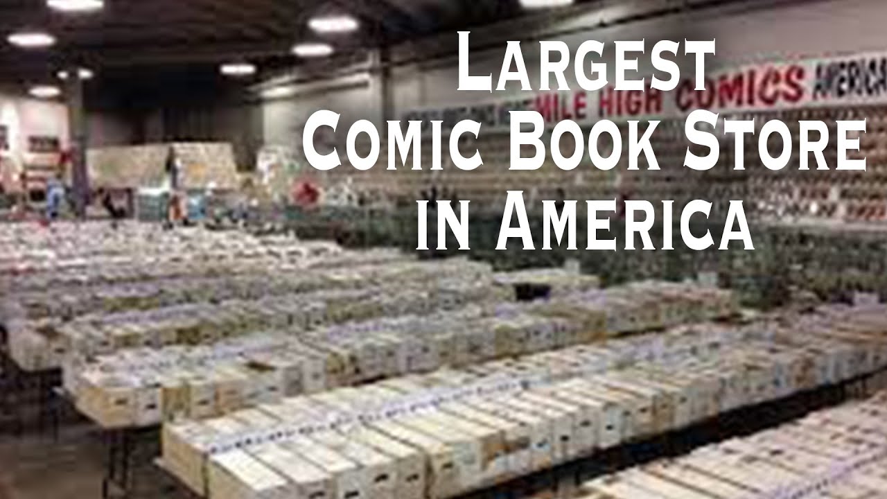 The Largest Comic Book Store In America Youtube