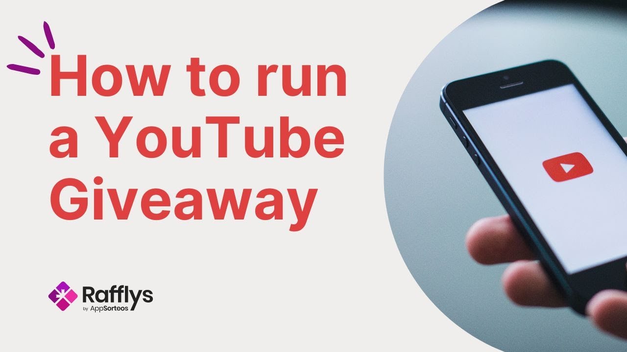 How To Run A Giveaway On Youtube Youtube