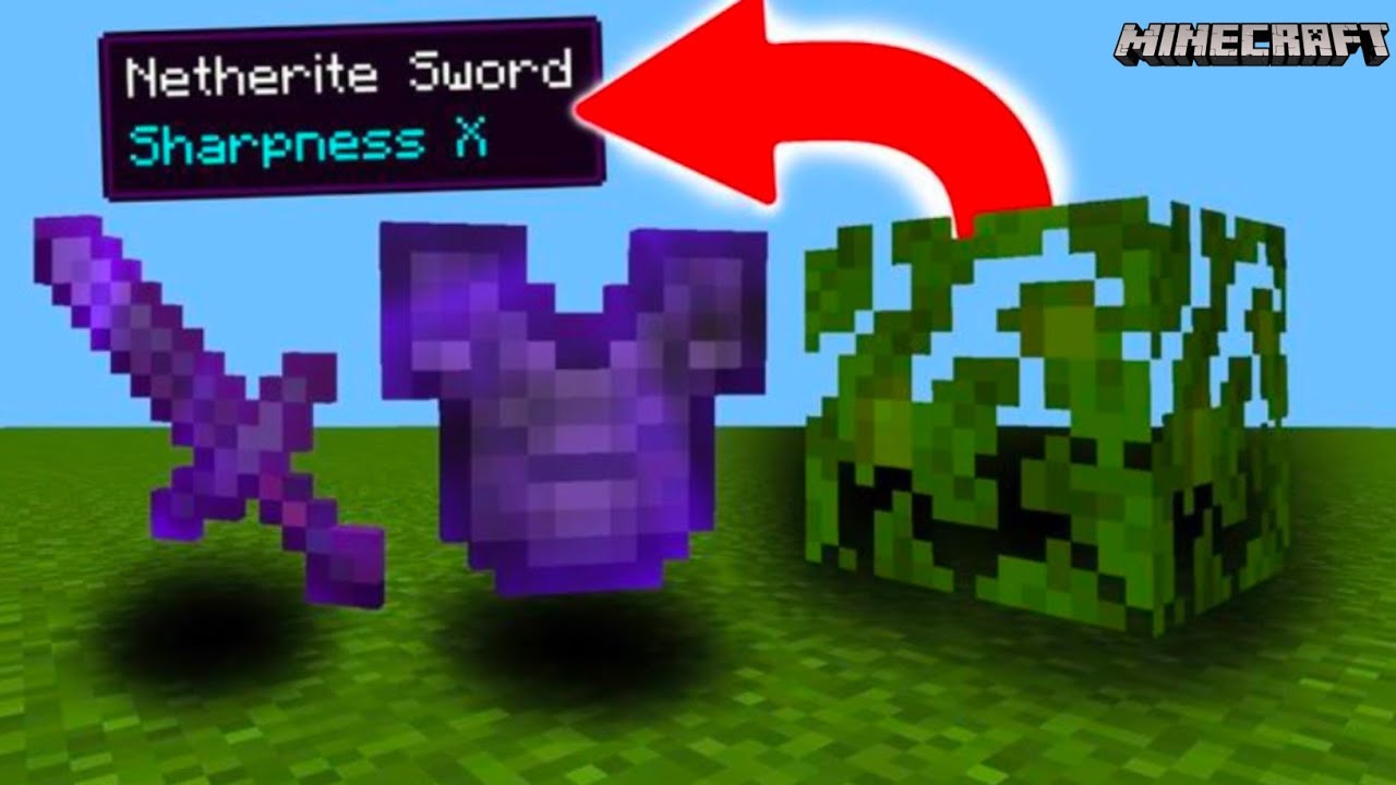 Minecraft But Leaves Drop Op Items Youtube