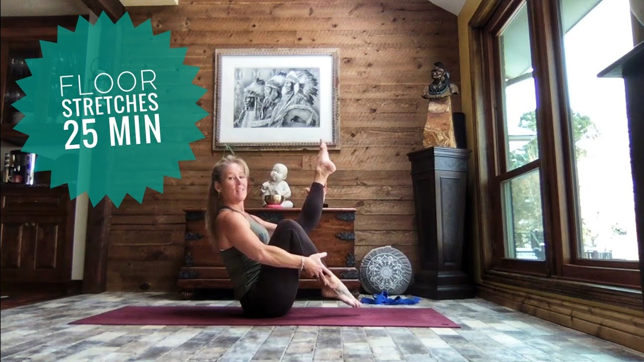 Floor Stretches 25 Min Youtube
