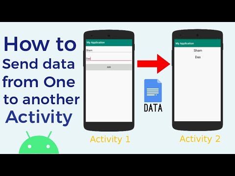 Pass Data Using Intent Android Studio Vilcl